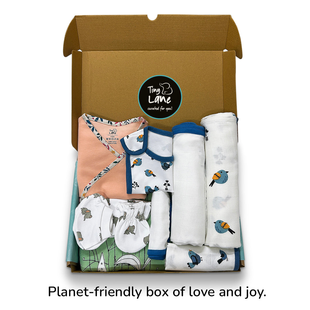 Jumbo Gift Set for Newborn | Pack of 10 | Tiny Lane
