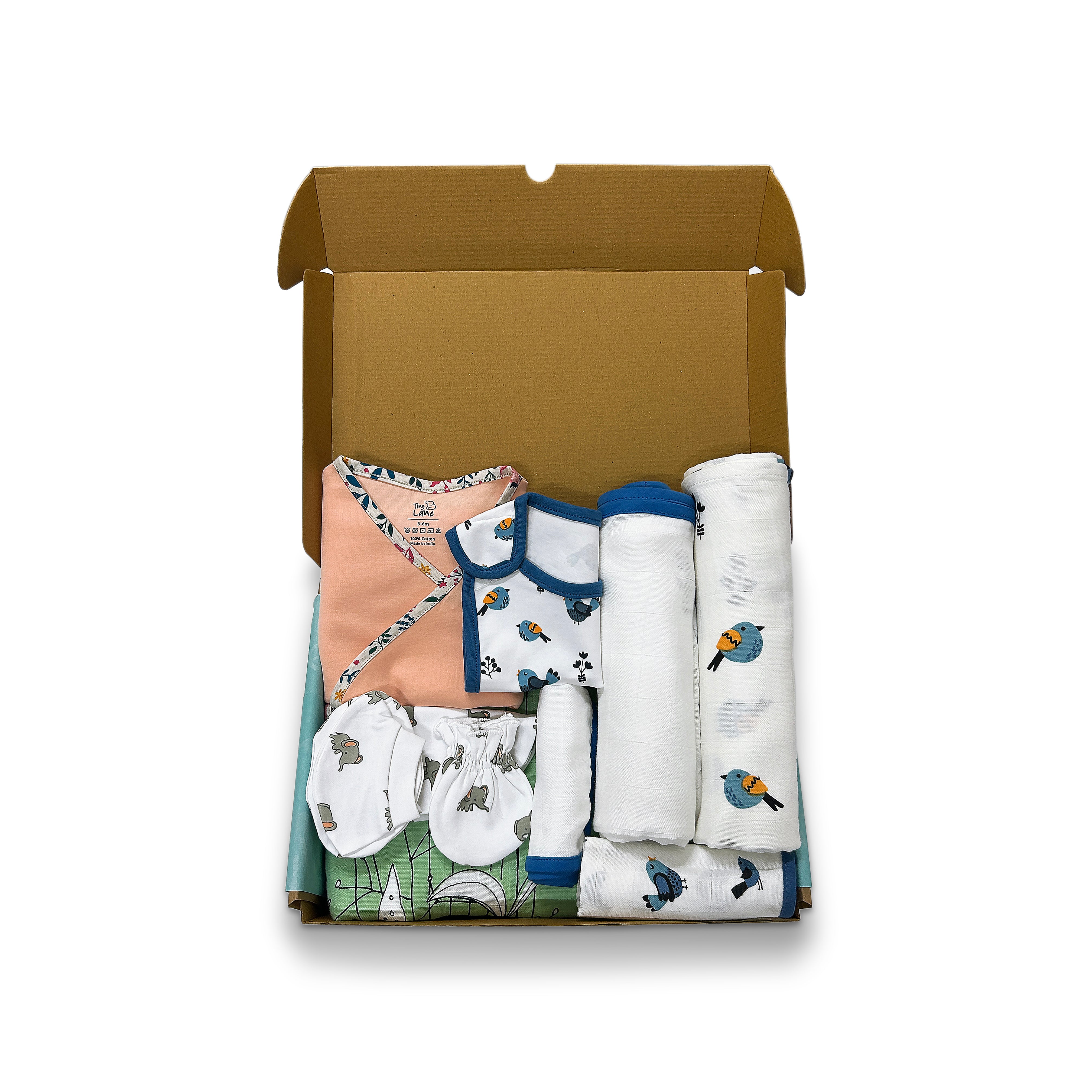 Jumbo Gift Set for Newborn | Pack of 10 | Tiny Lane